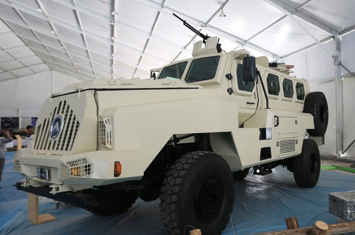 Home-made VP3 anti-mine vehicle performs well in actual combat, Nigeria ...