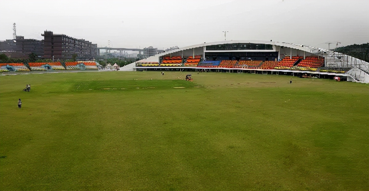 The soil of the Hangzhou Asian Games Cricket Ground is not "earth" at ...