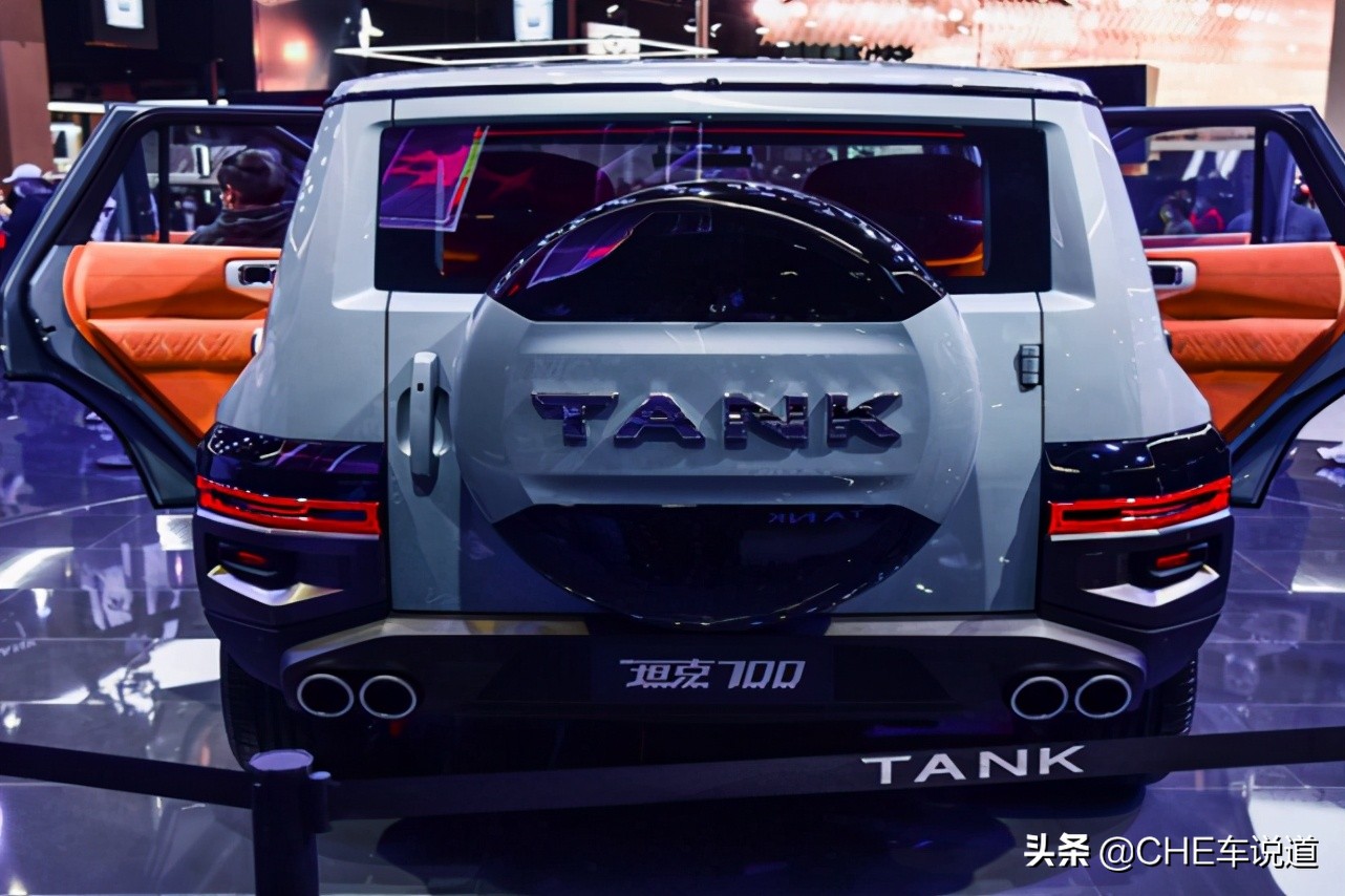 The Great Wall has zoomed in again: Tank 700 "Mecha Attack", Tank 800 ...