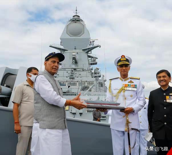 India's strongest "shield" ship entered service, with double hangars ...