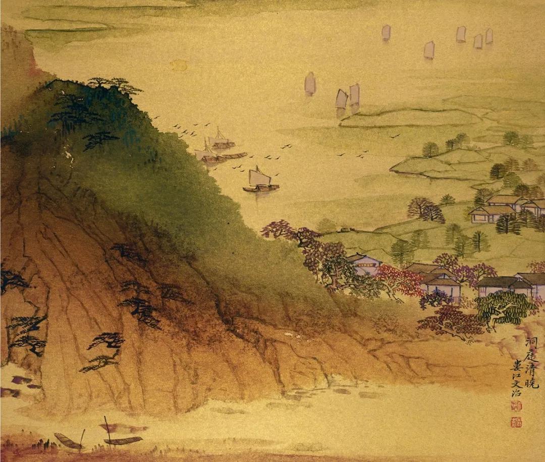 Song Wenzhi splashed colorful landscapes, making people intoxicated - iNEWS