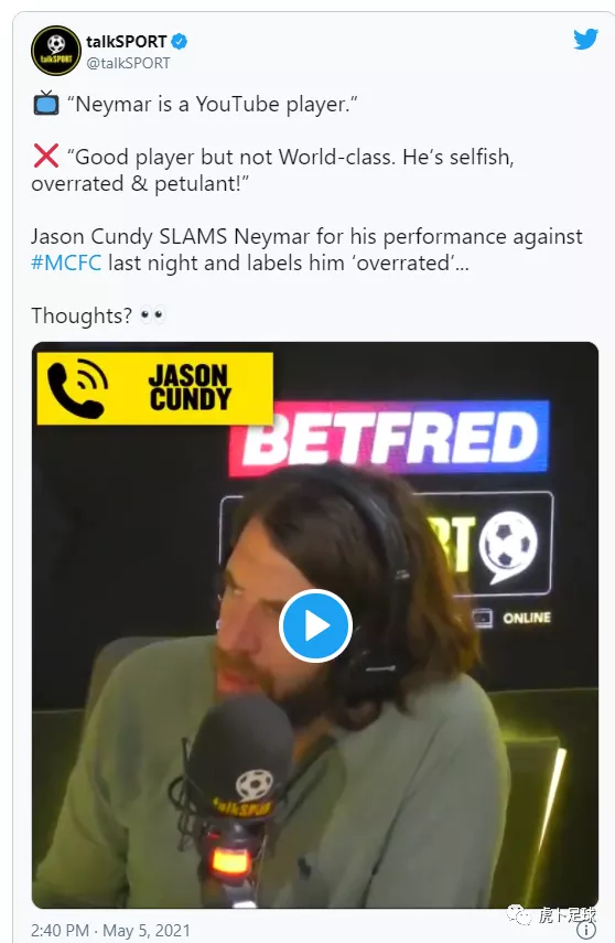 The famous Neymar was dubbed "YouTube YouTube Player" by foreign media ...