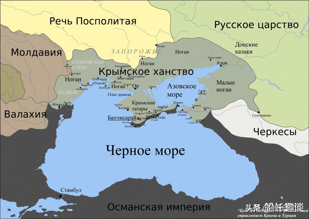 Crimean Khanate: Ottoman vassal state, the rival of the Grand Duchy of ...