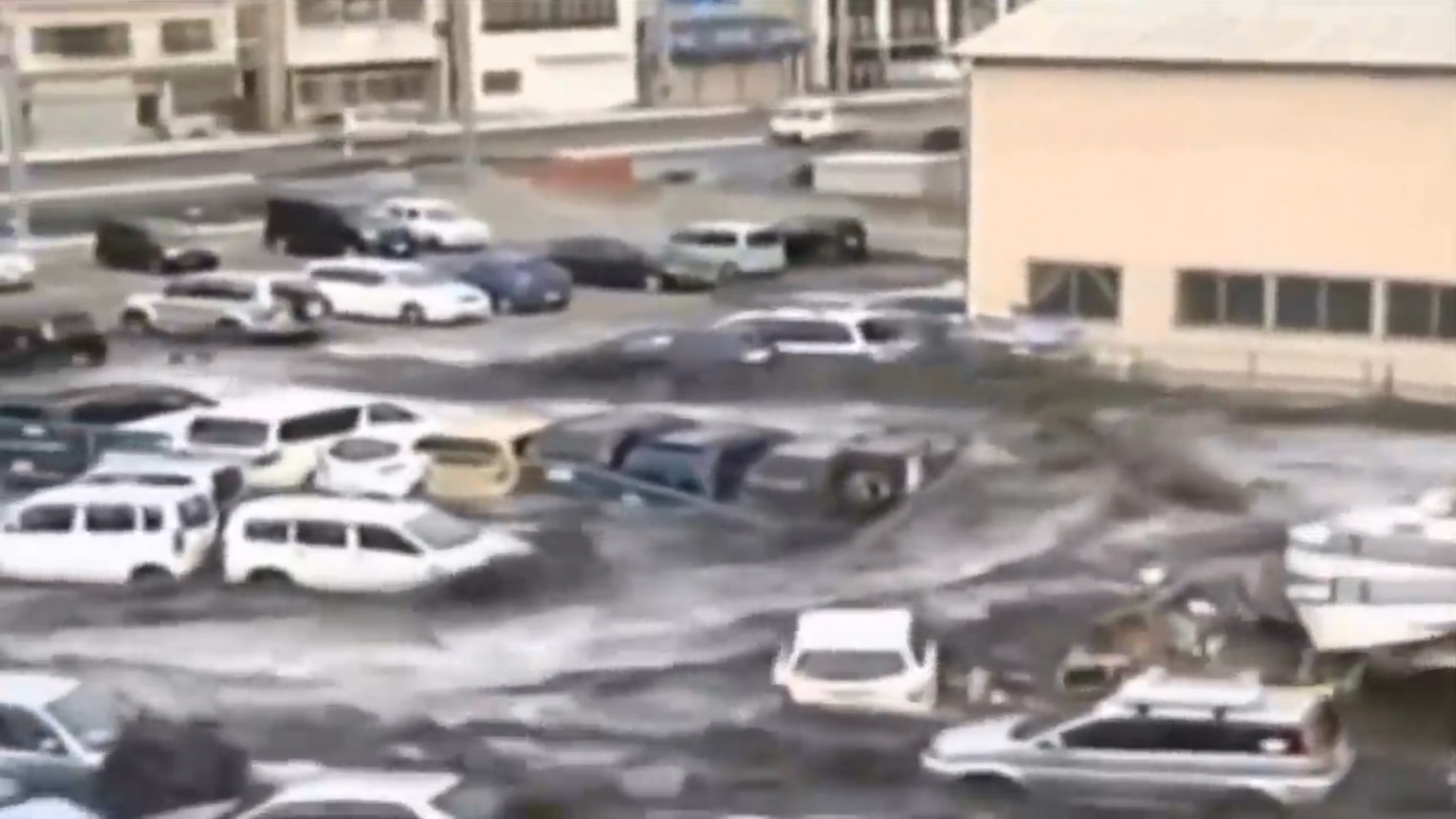 The highest tsunami recorded by mankind is as high as 524 meters ...