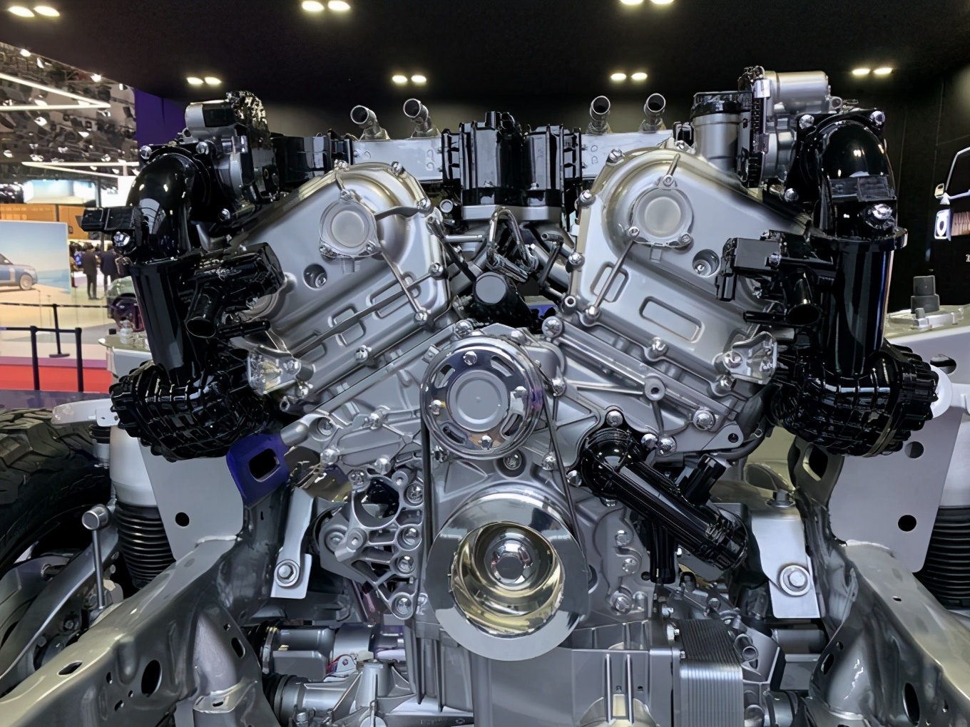 Great Wall released a new power system, using 3.0T V6 engine, the first ...