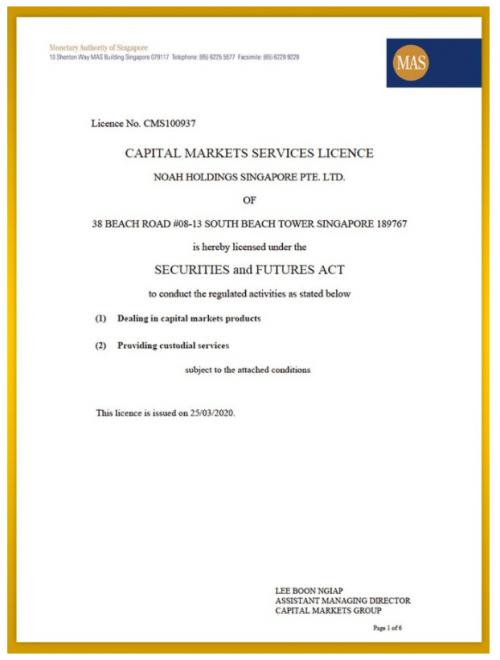 Singapore CMS Asset Management License Sharing - iMedia