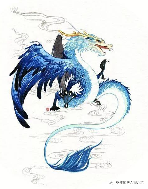 The true dragon in Chinese tradition and the ancestor of the dragon ...