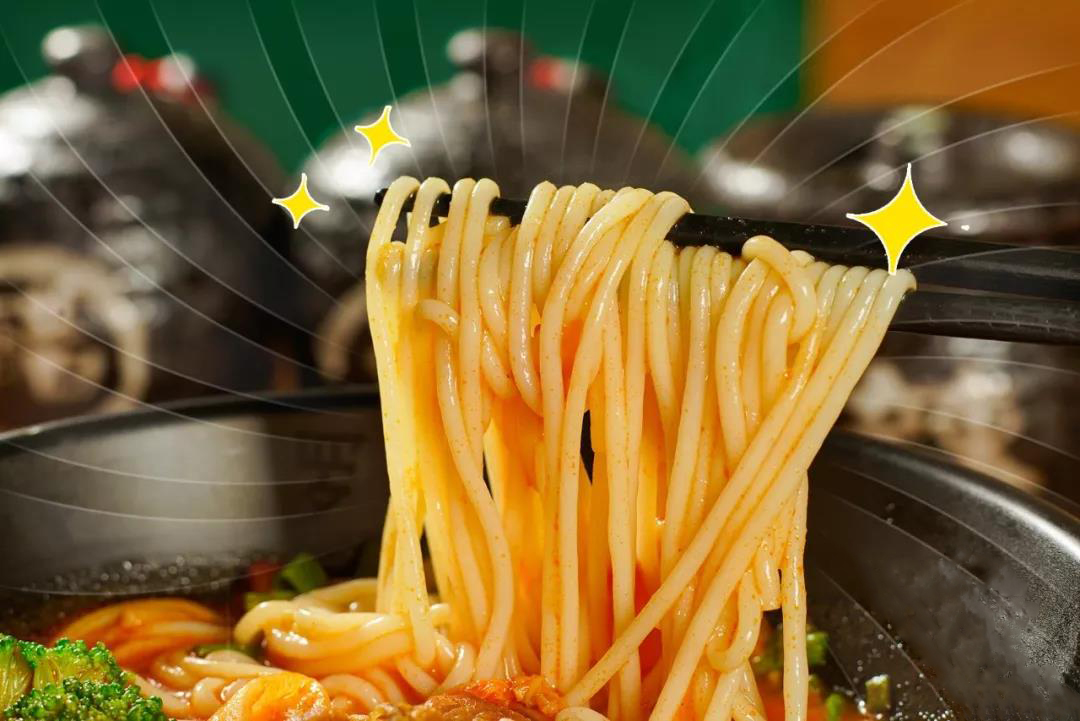 It's cold and windy, is the rice noodle in the Luo can delicious?The ...