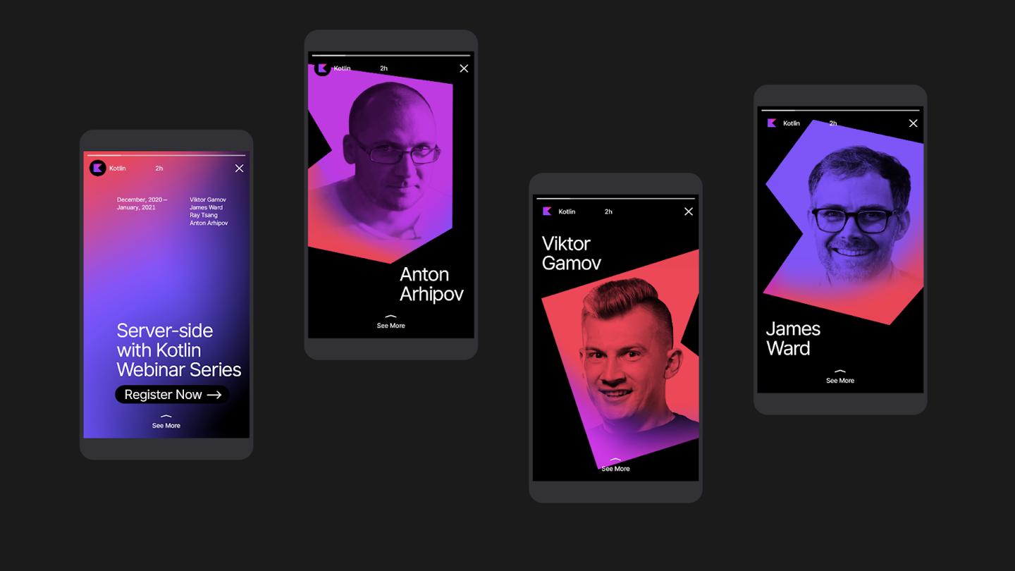 The programming language Kotlin launches a new Logo with gradient ...