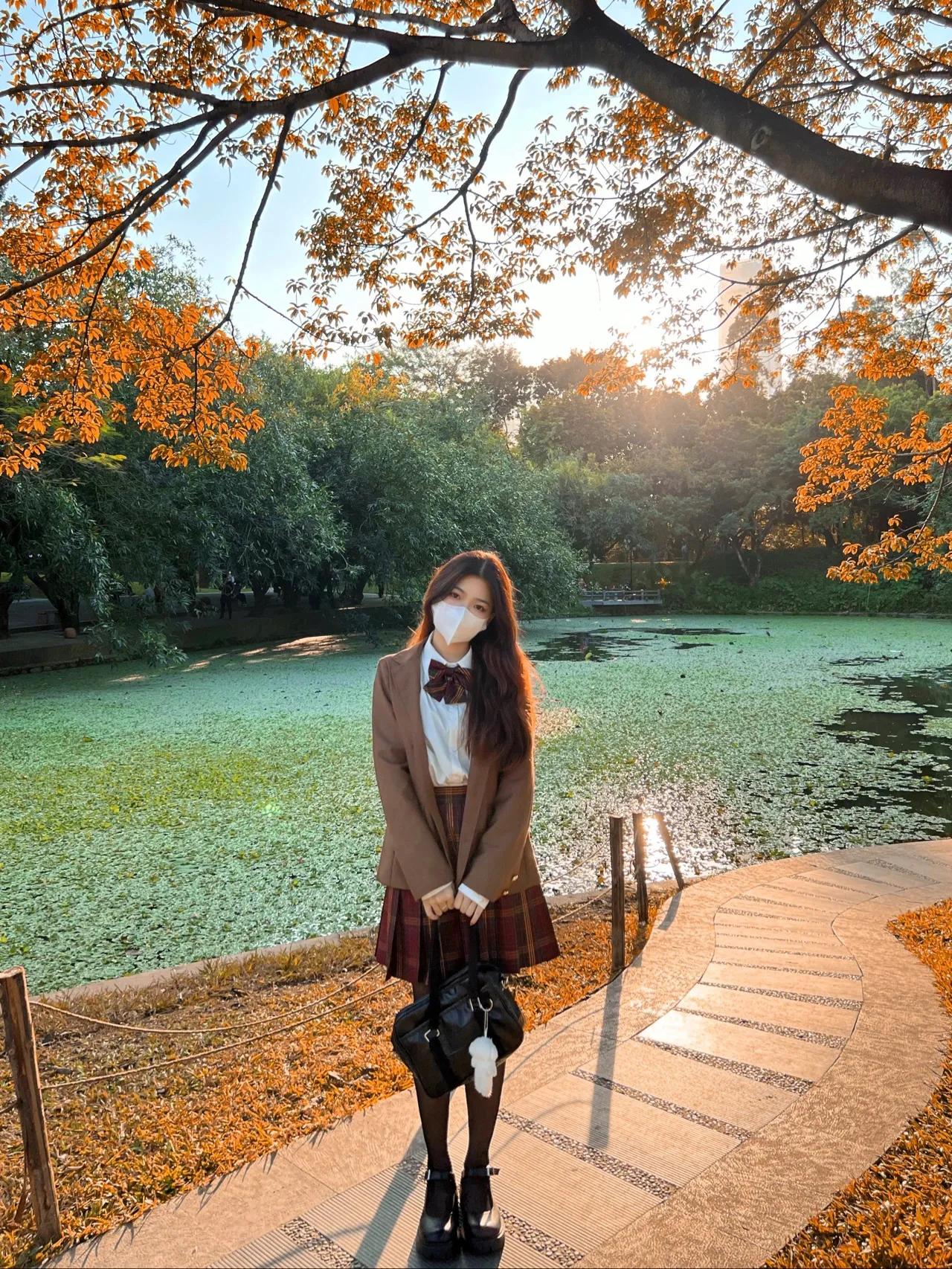 Honghu Park!Autumn photo - iNEWS