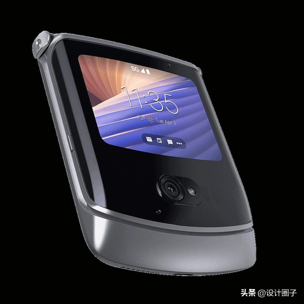 The perfect interpretation of classic design: Motorola Razr folding ...