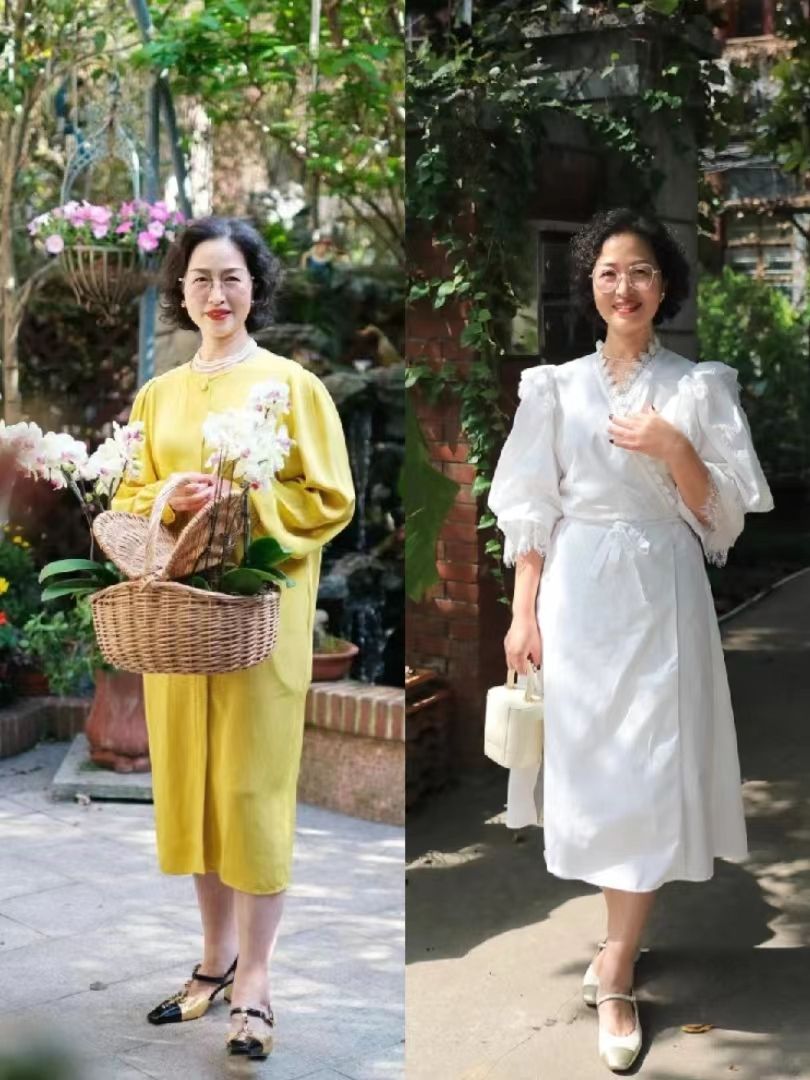 Short hair and long clothes, this is how a woman should dress when she ...