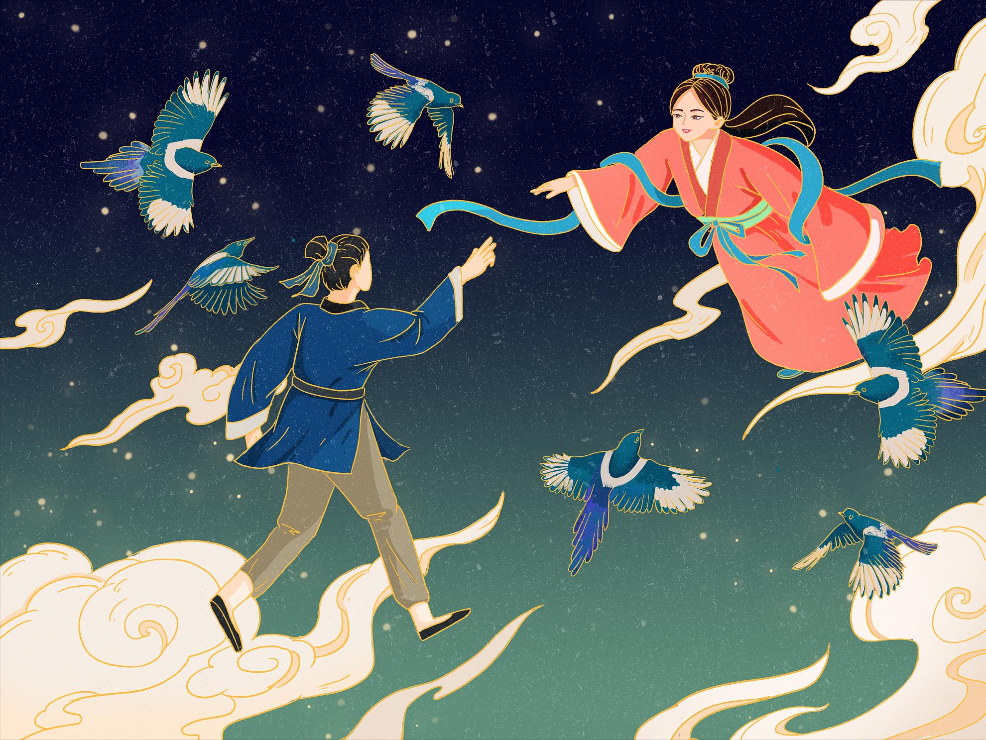 Altair and Weaver Girl, the most romantic love legend in China, do you ...