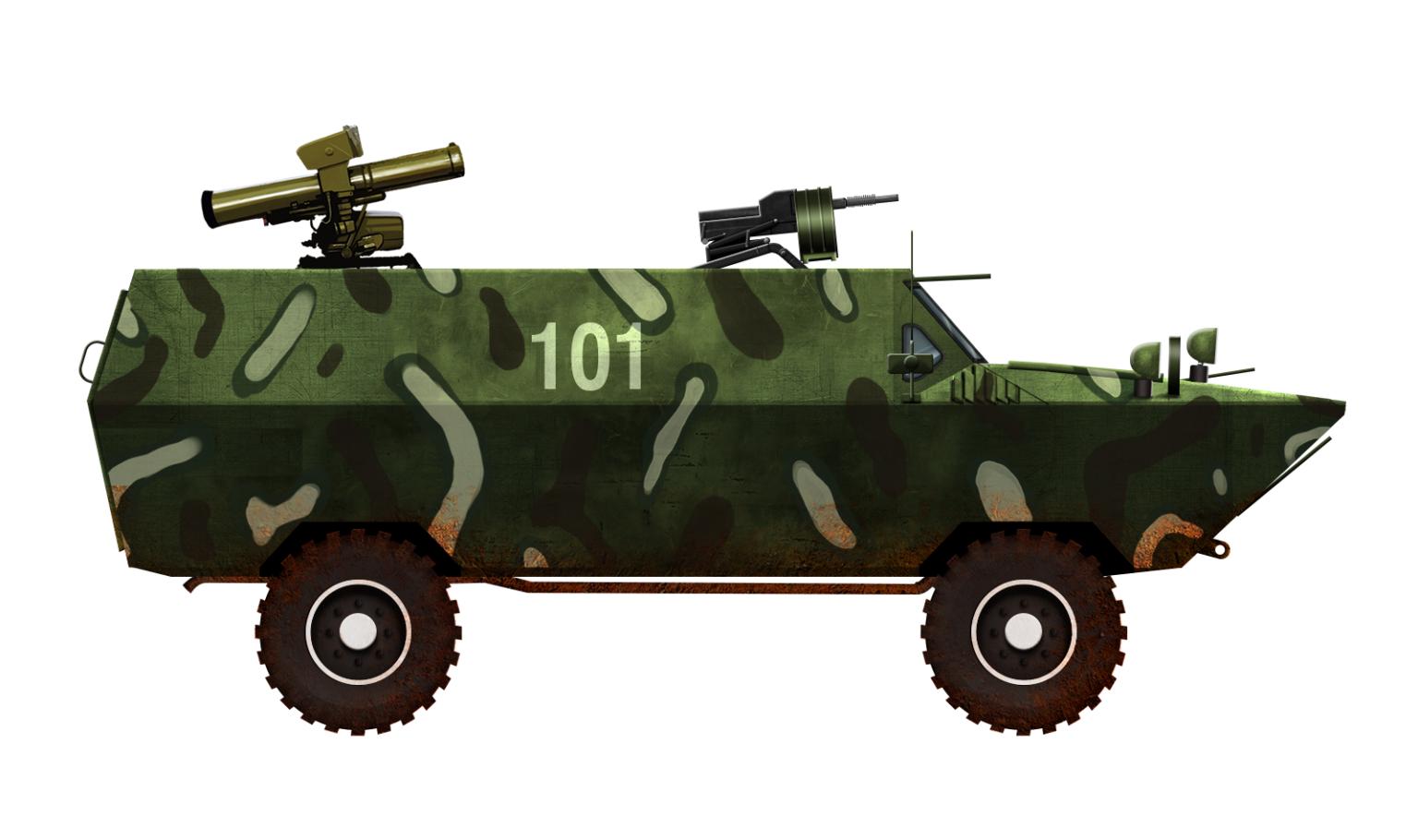 North Korean M1992 4x4 armored delivery vehicle - iNEWS