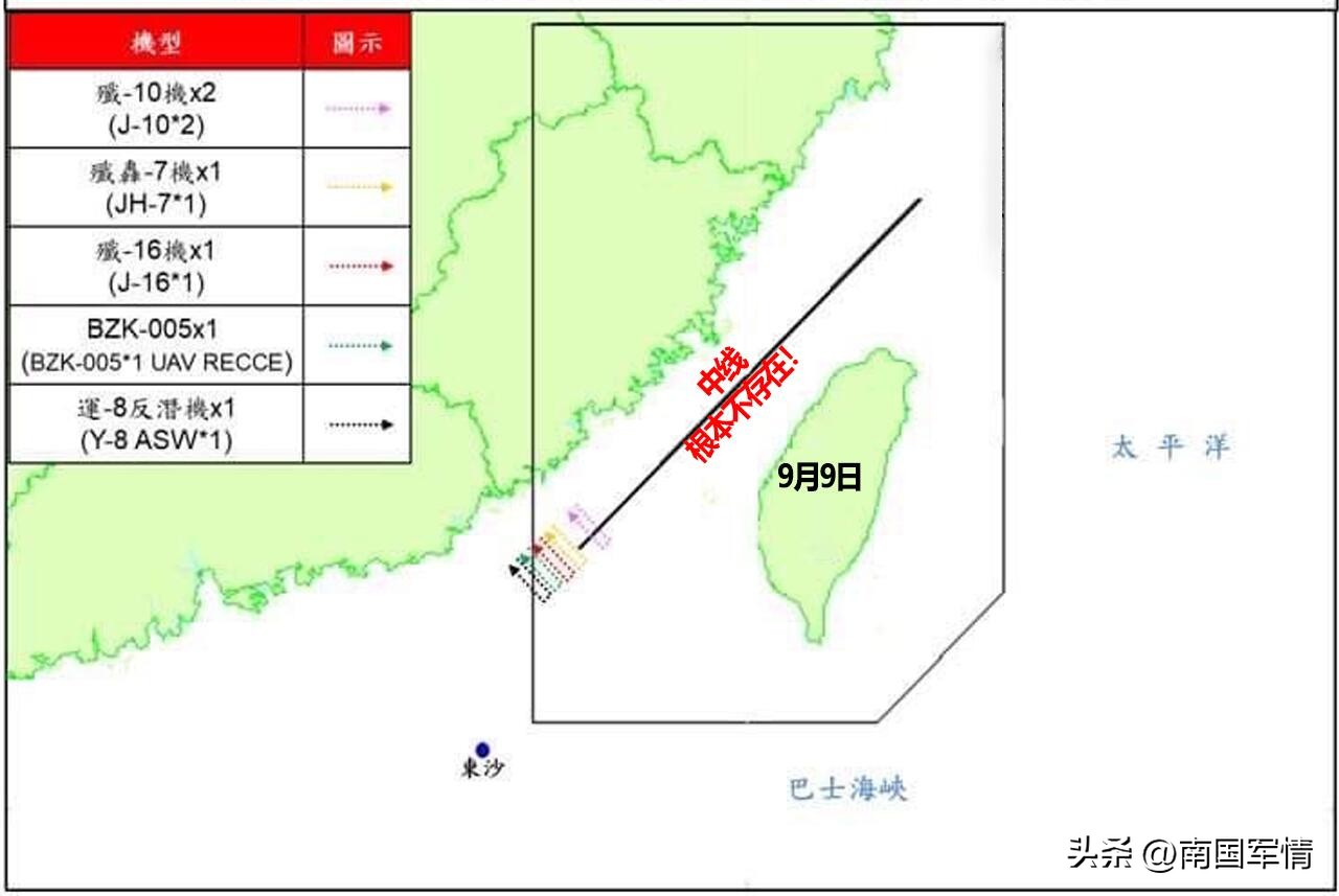 The PLA's three voyage drones "punch in" across the Taiwan Strait ...