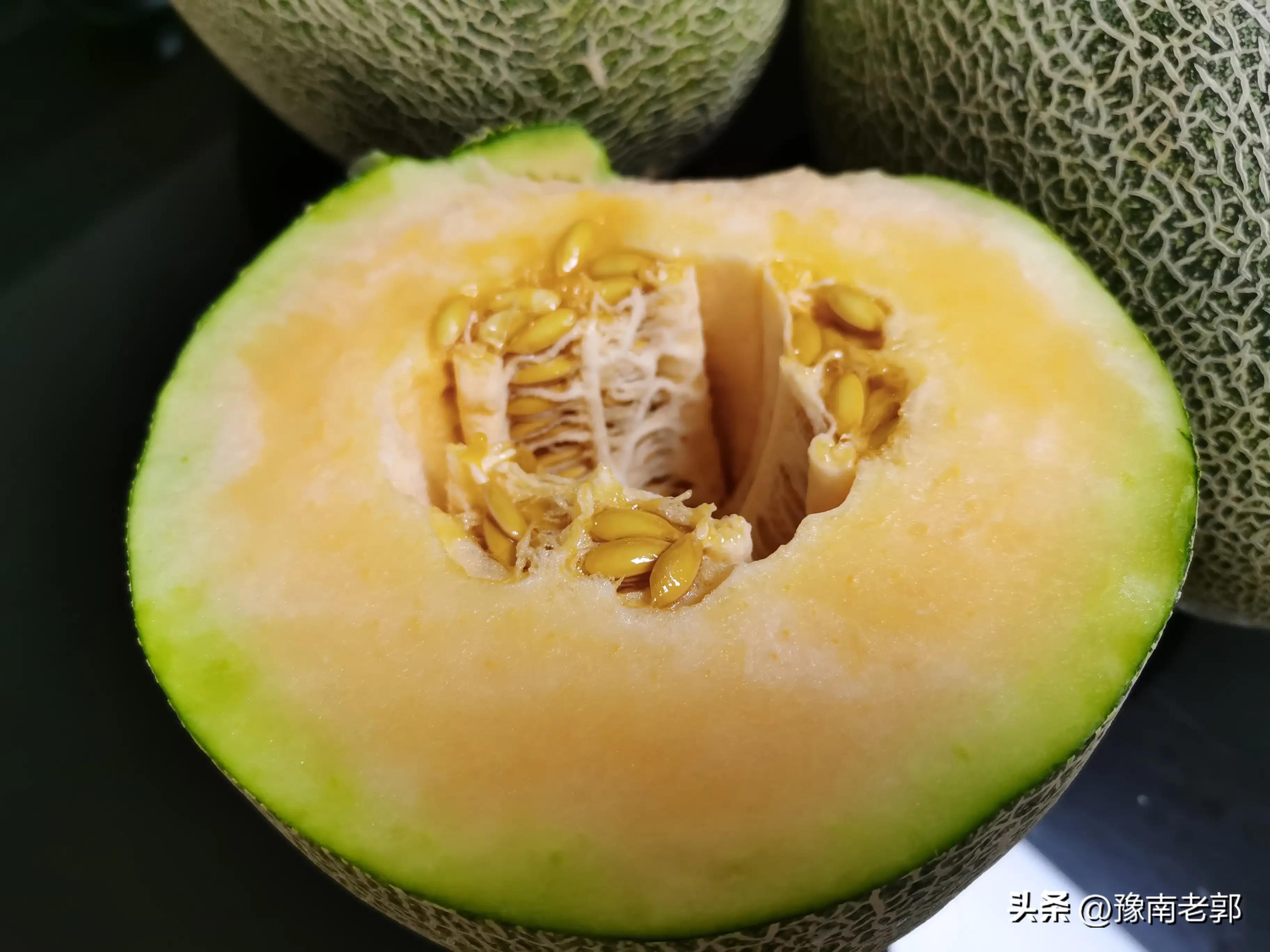 Xinjiang cantaloupe season, sweet and delicious melons in Urumqi, the ...