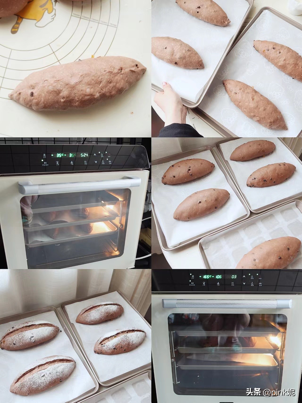 Baking Teaching: Gobic 80S Rum Grape Chocolate European Bun - iMedia