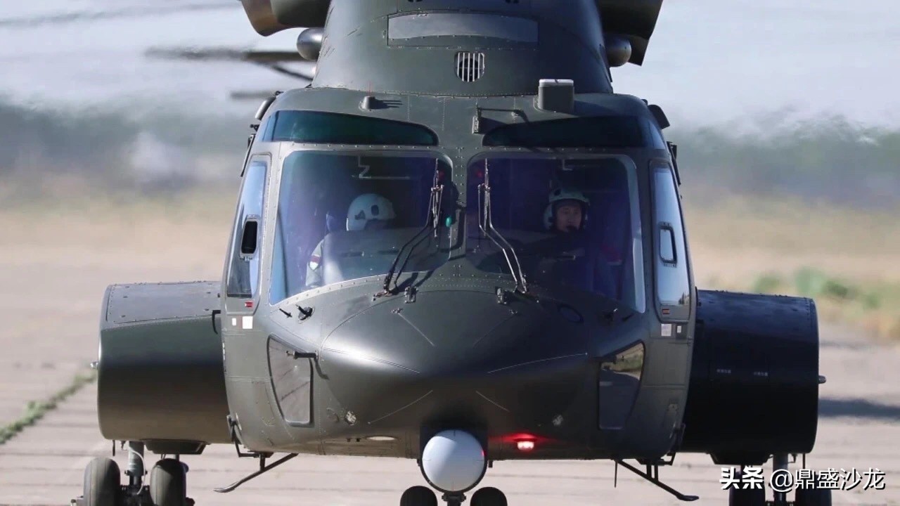 AC313A helicopter is a major improvement, a number of advanced ...