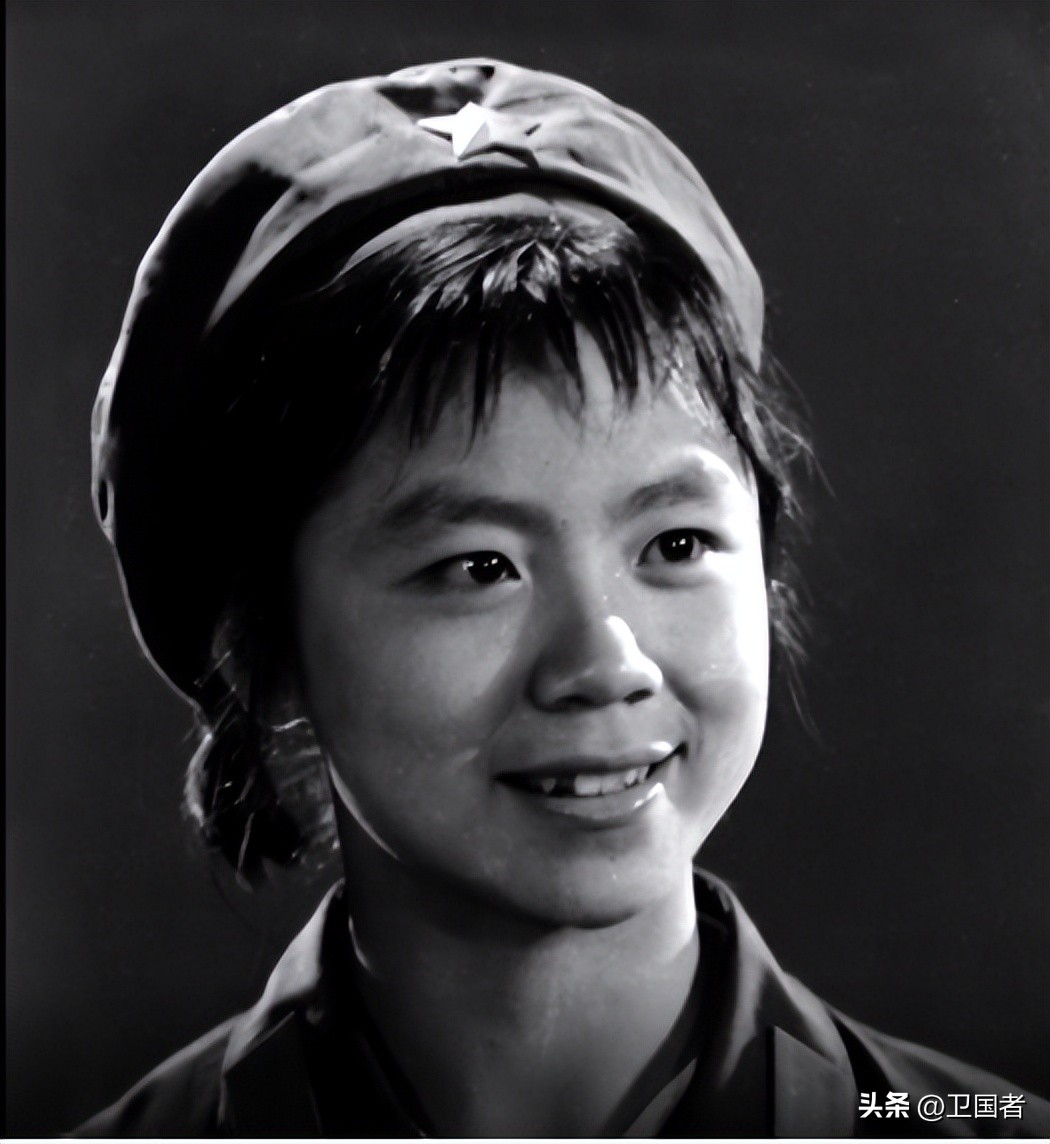 The only female soldier who died in the self-defense counterattack, Guo ...