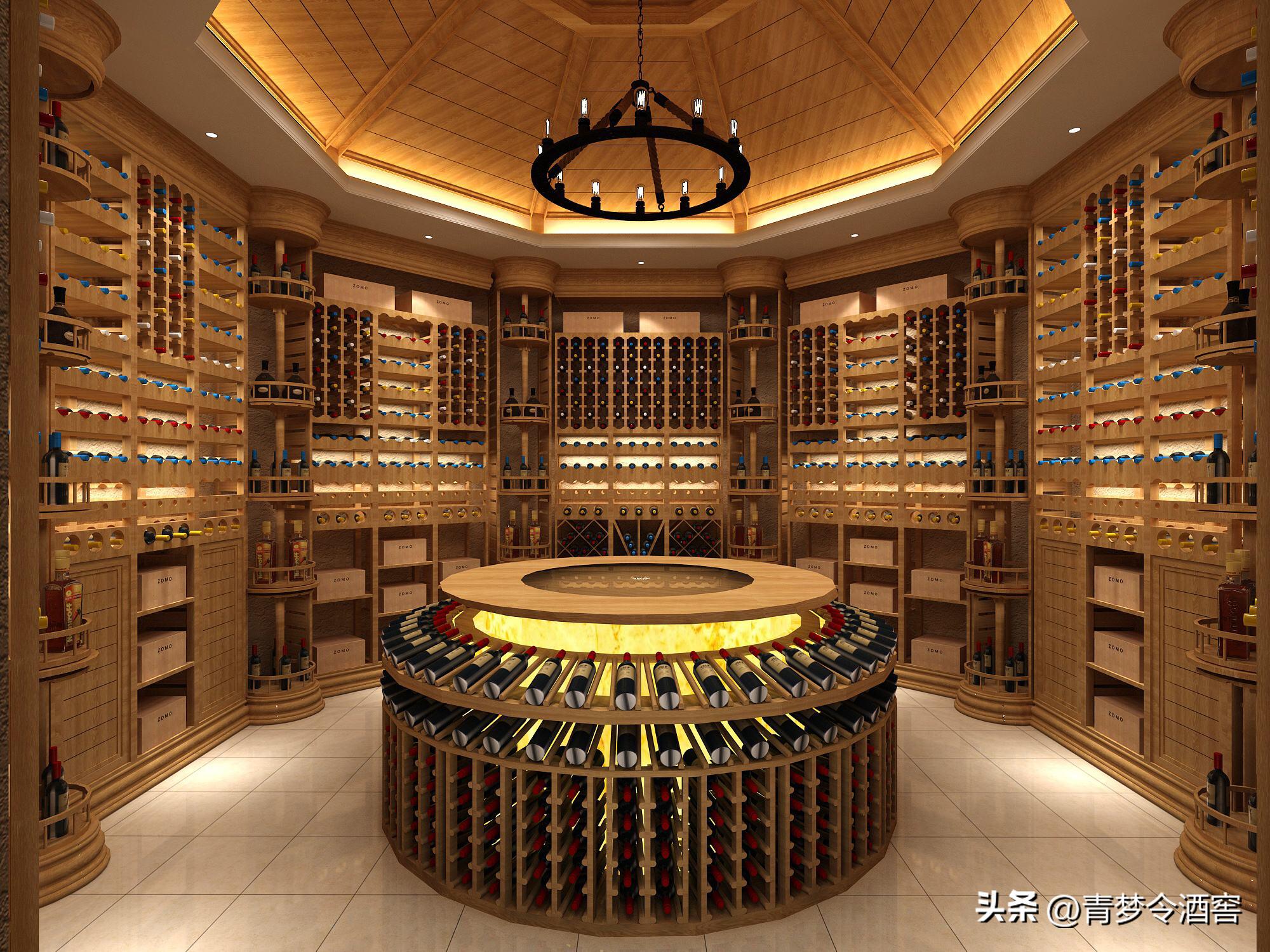 Villa basement wine cellar design - iNEWS