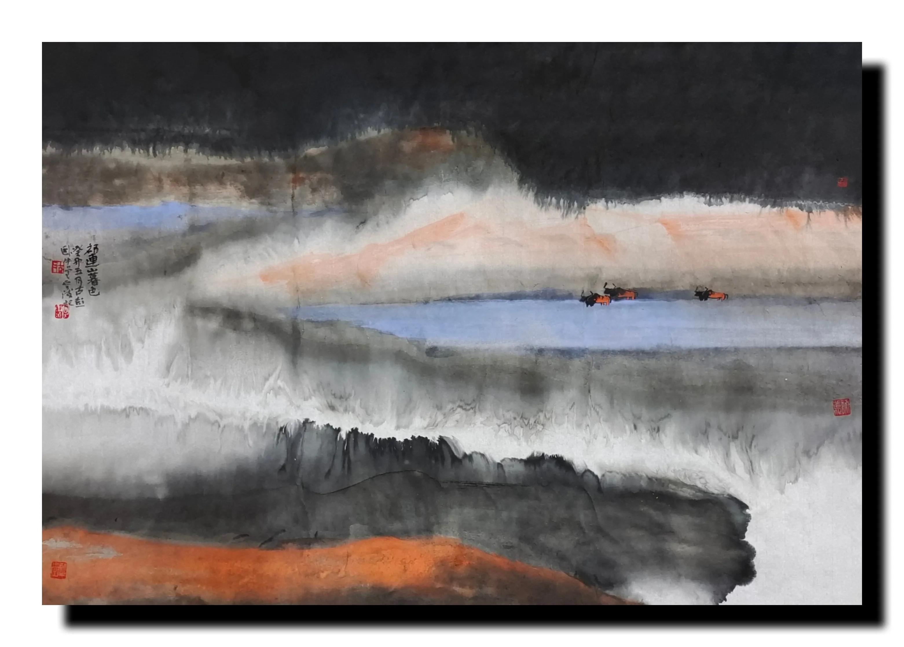 The development of Chinese painting art requires both tradition and ...