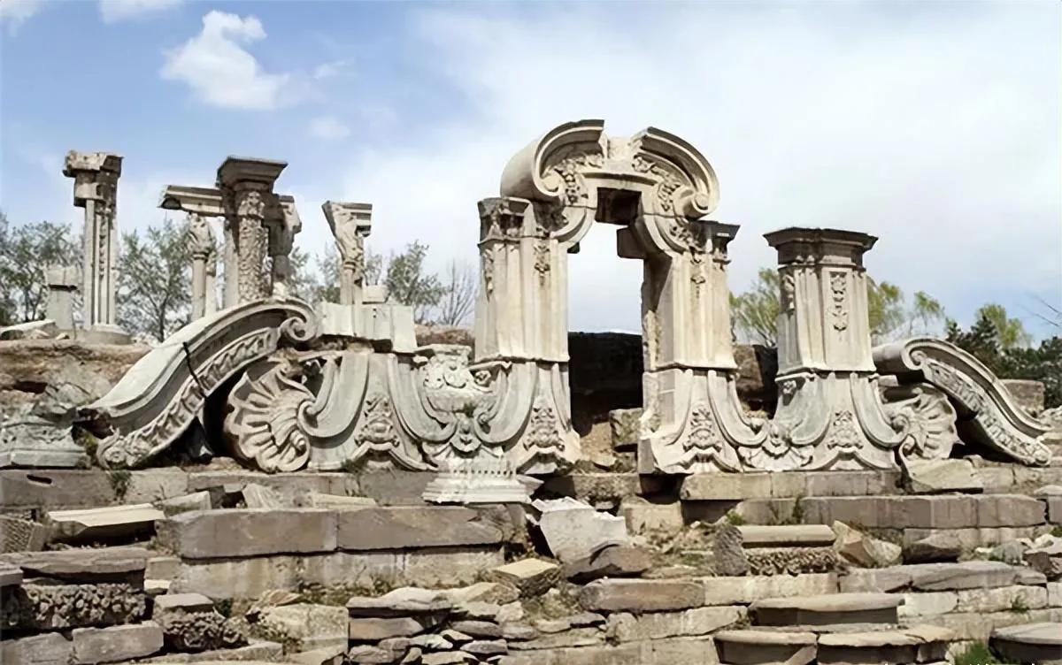 The photos before the destruction of Mingyuan, the Garden of Ten ...