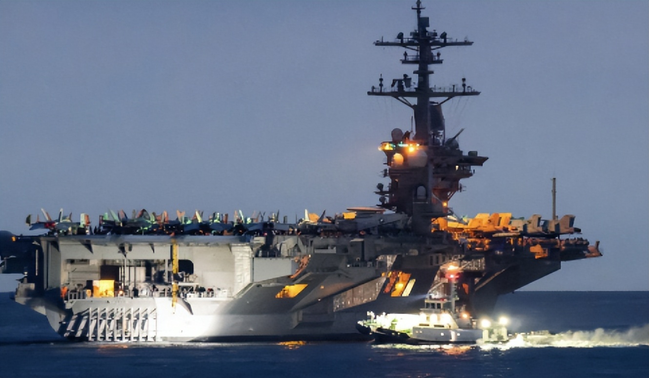 The US aircraft carrier escape incident that caused a sensation on the ...