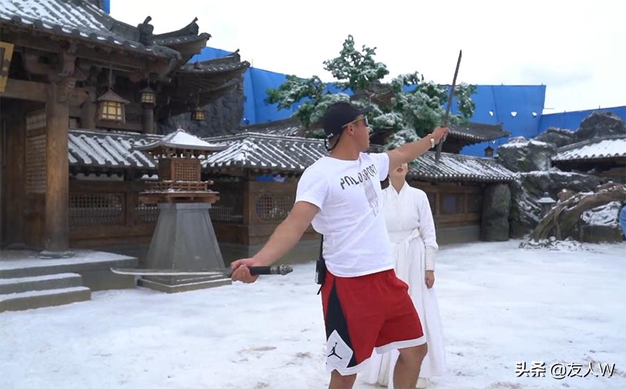 Swordsman in the Snow: Frontal photo of martial arts instructor exposed ...