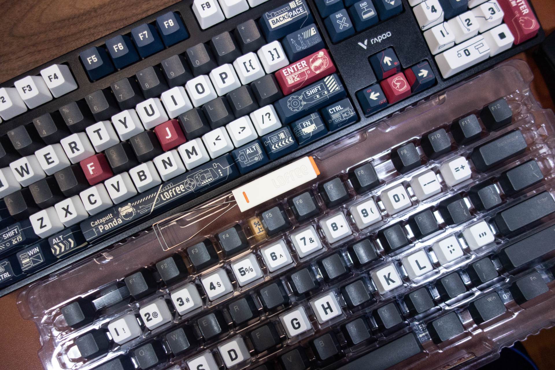 Lofree OEM keycap experience: make the ordinary glow, and the greasy ...