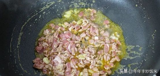 Cumin beef fried rice made with Niannianfeng fried rice, spicy ...