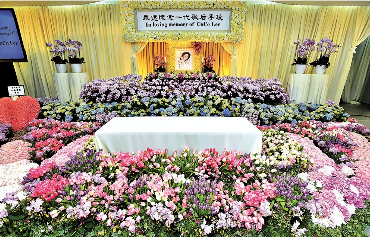 Coco Lee's funeral! The picture of Fuling was exposed, the second ...