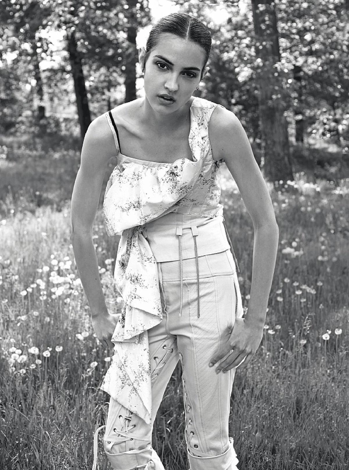 French model Camille Hurel for Amica Magazine - iNEWS