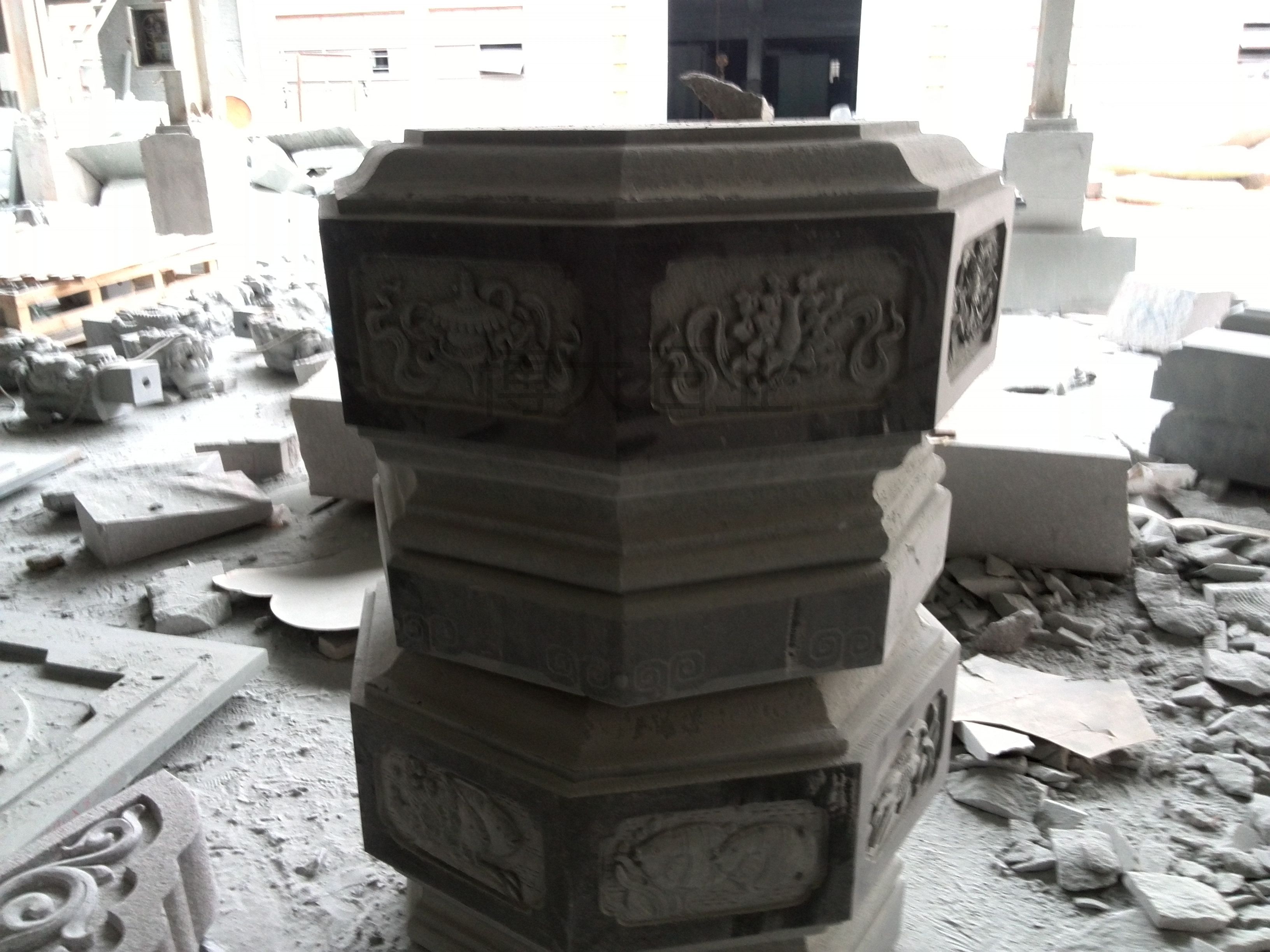 Ancient building components - column foundation - iNEWS