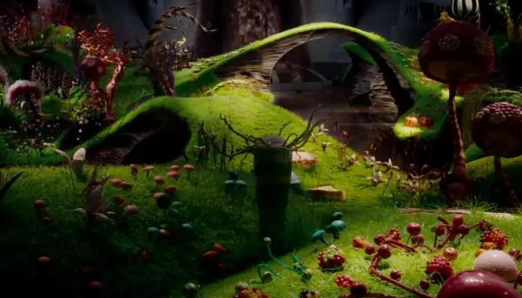 How does the movie "Charlie and the Chocolate Factory" show fantasy and ...