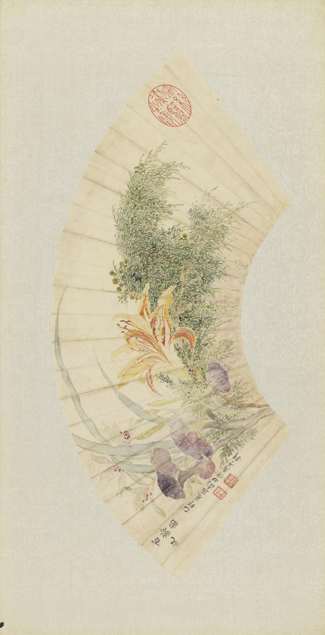 Yun Shouping: Painting Fan Album - iMedia