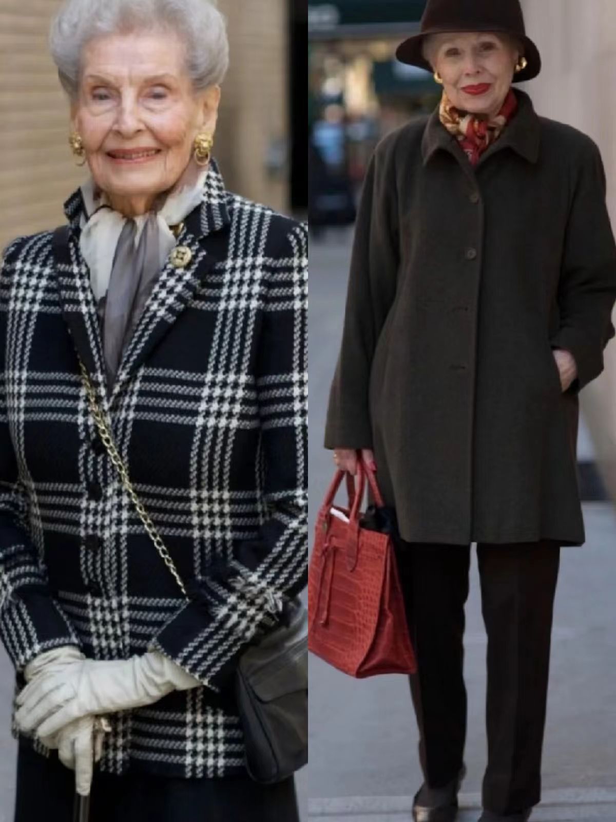 This group of elderly people with an average age of over 70 years old ...