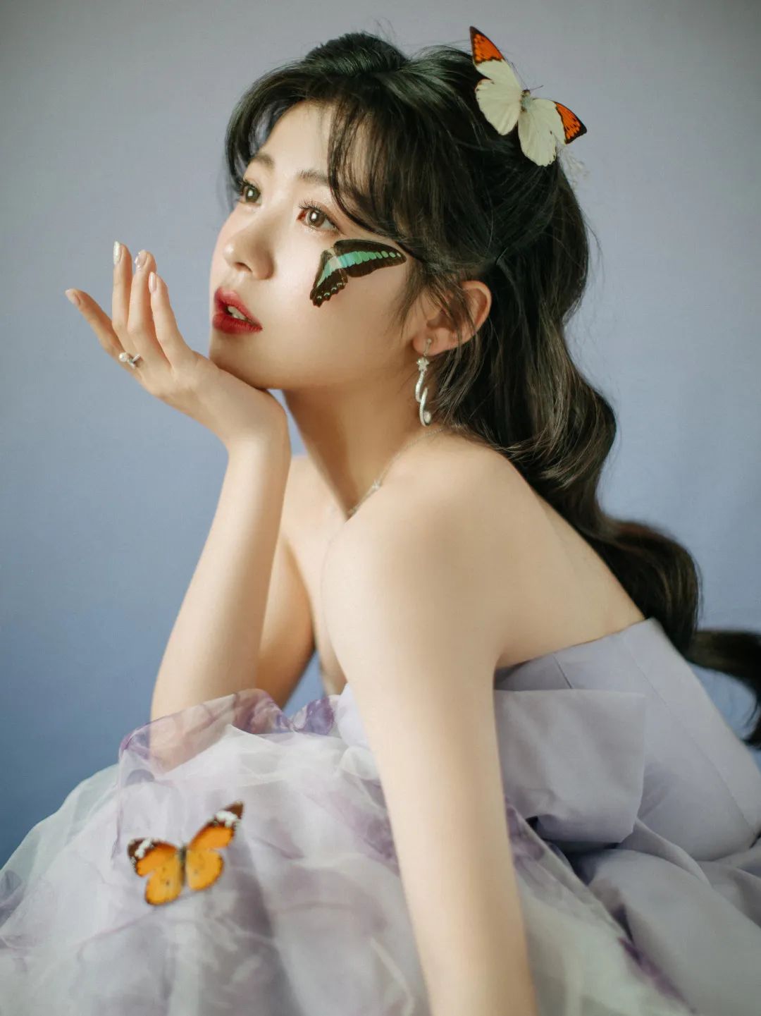 The "Butterfly Beauty" who is more beautiful than the pure desire wind ...