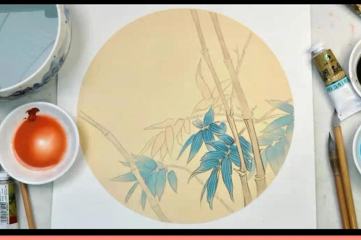 The second time I draw fine brushwork, continue to flowers and birds - iNEWS