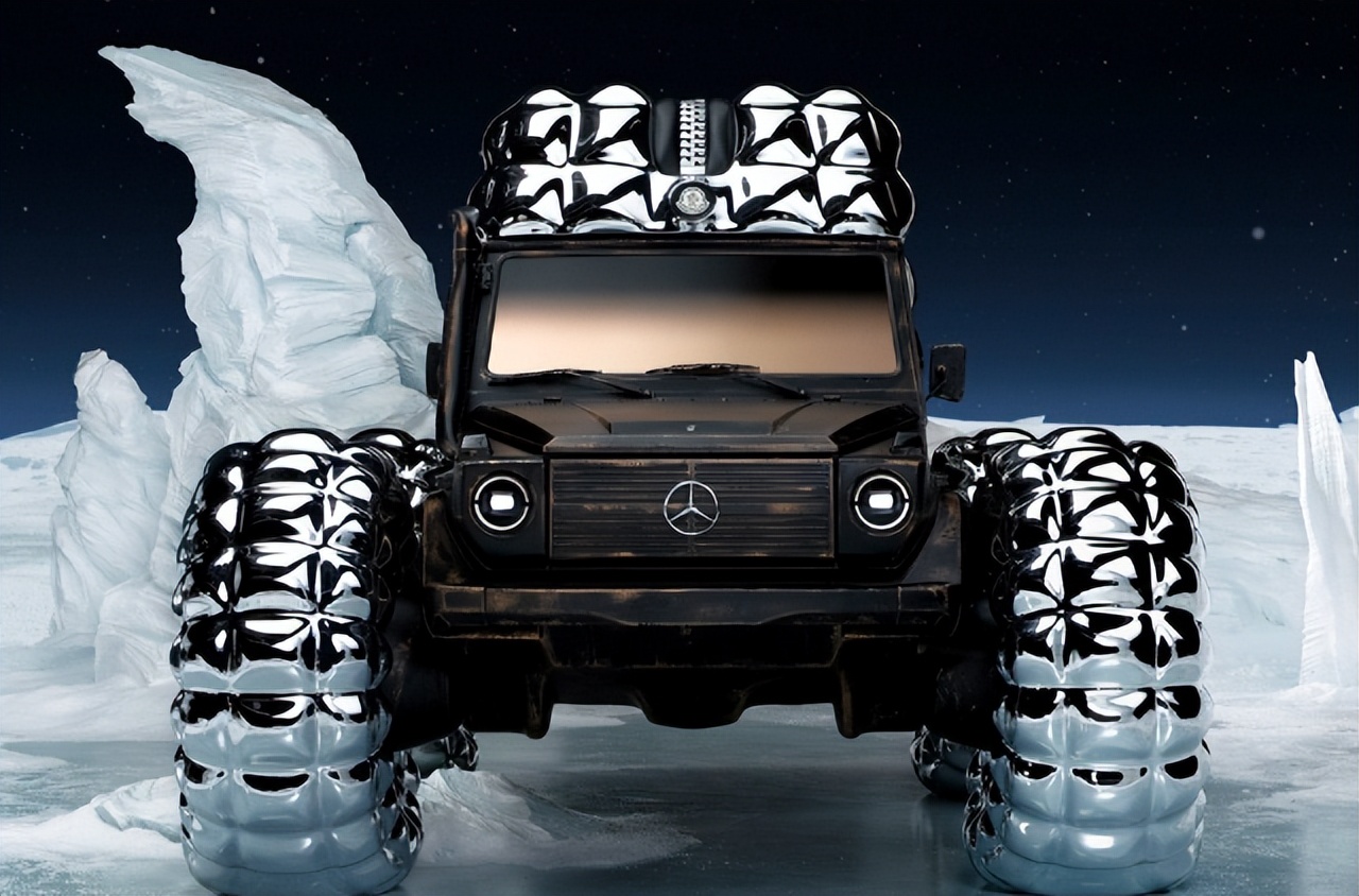 London Fashion Week debut, Mercedes-Benz PROJECT MONDO G art car - iMedia