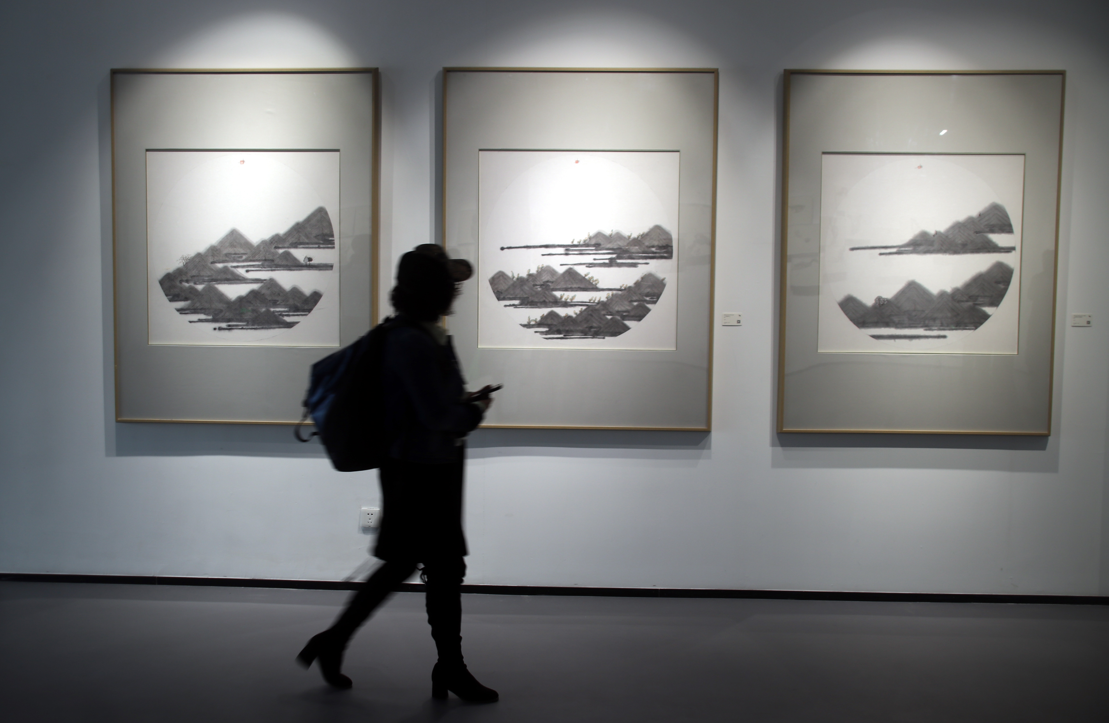 "Yongyule - Suzhou Spring Contemporary Ink Painting Exhibition" was ...