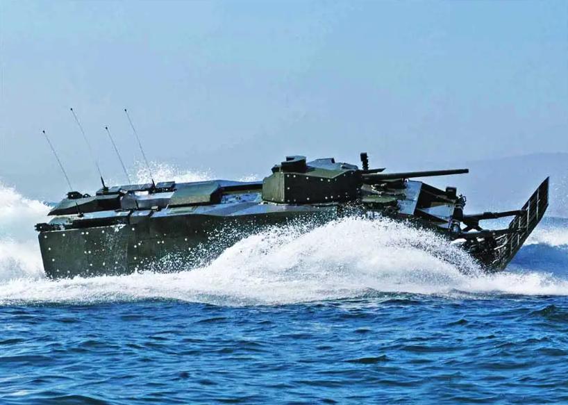 In response to potential struggles, Chinese unmanned amphibious ...