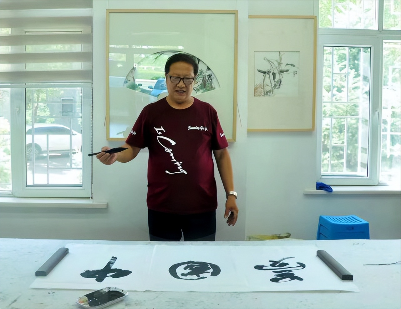 Art China - Zhao Wensheng's Calligraphy Art Exhibition - iMedia