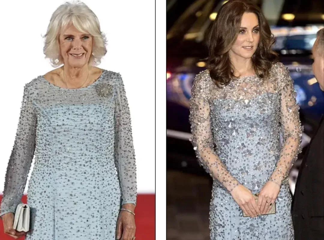 anger! Princess Kate stunned the audience in a green suit, and Camilla ...