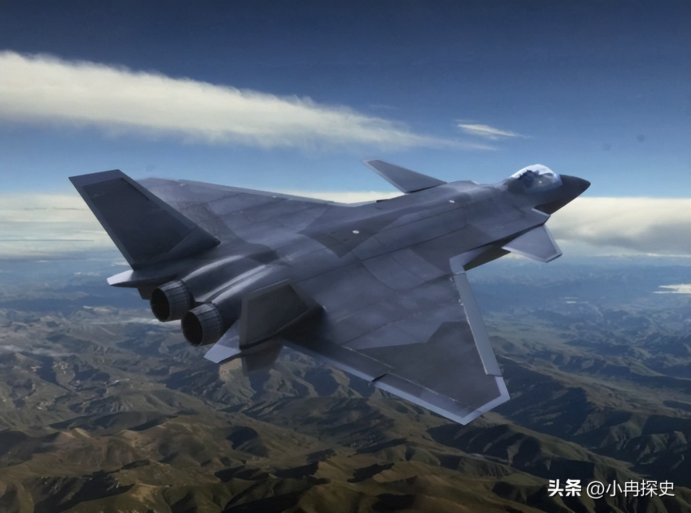 J-20 is refitted with WS-15, the twin-engine thrust is the world's ...