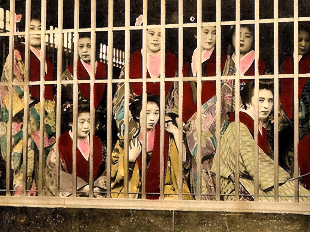 Japanese oiran culture, the status is very noble, you can choose guests ...