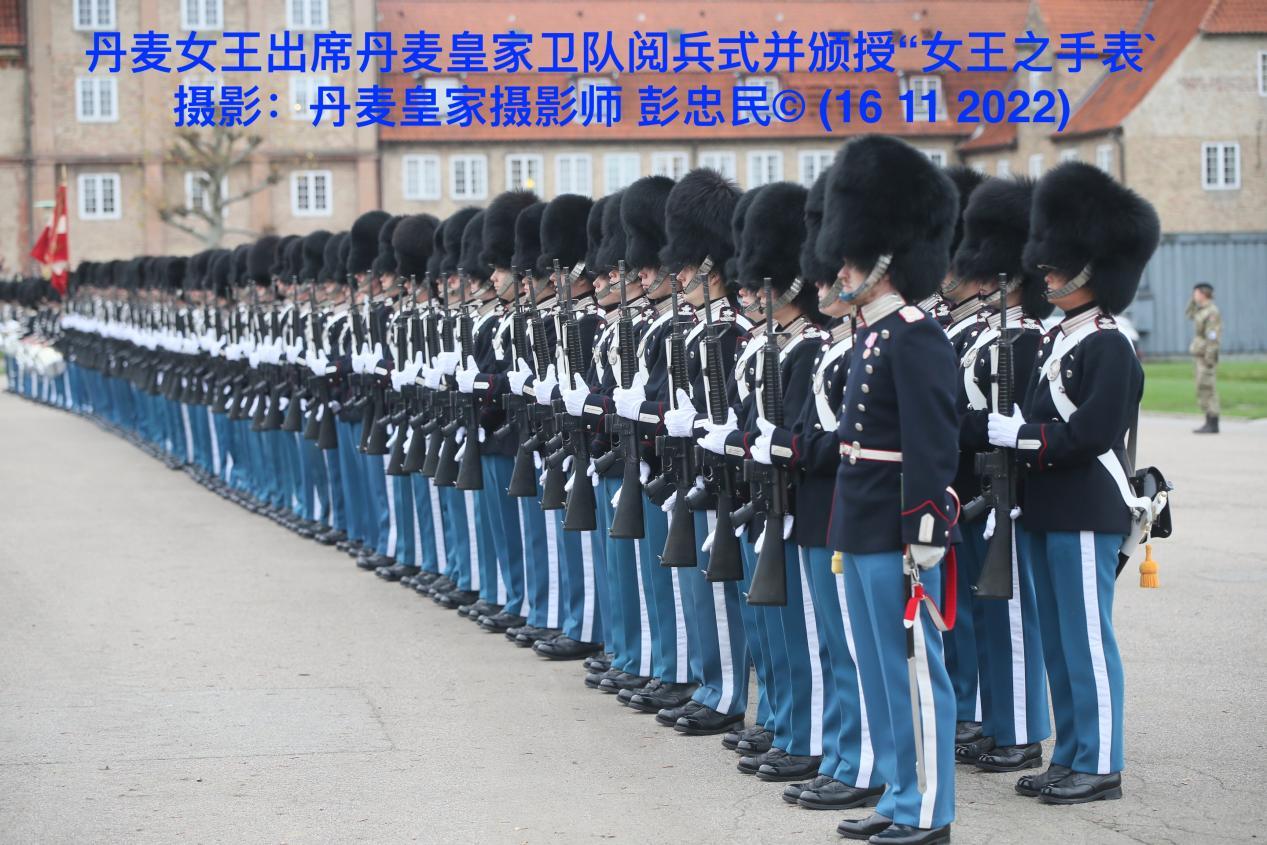 The Queen of Denmark attended the Royal Danish Guards Parade and ...