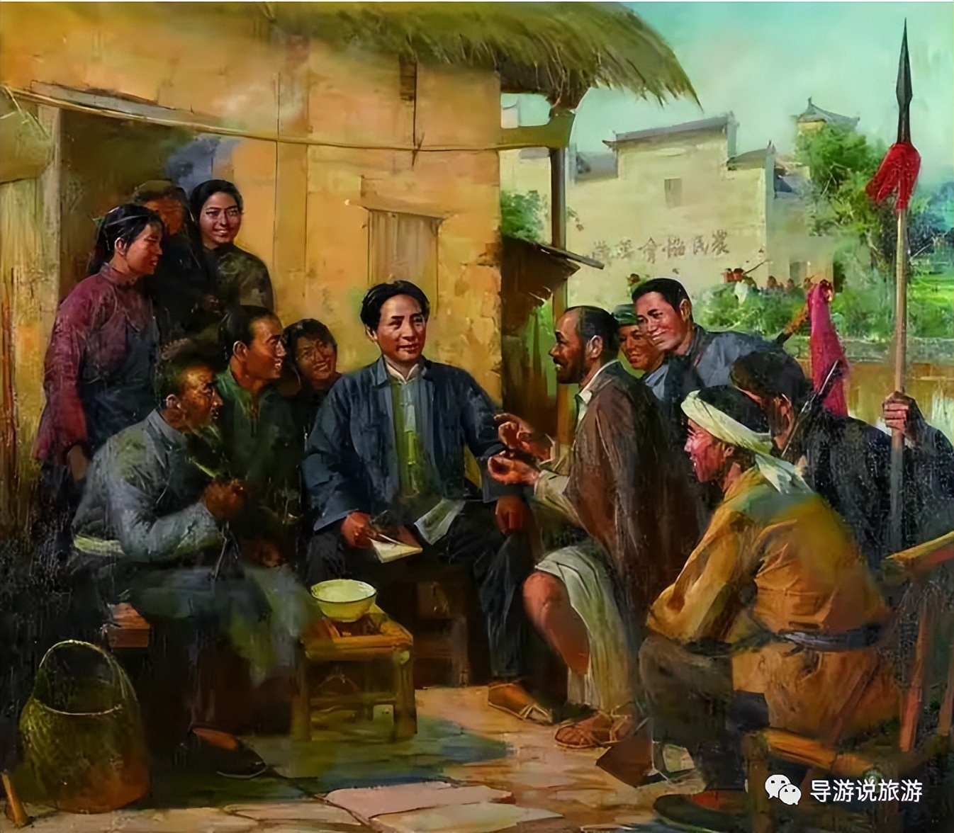 The Red Story of Comrade Mao Zedong Leading the Red Army in Tangjiang ...