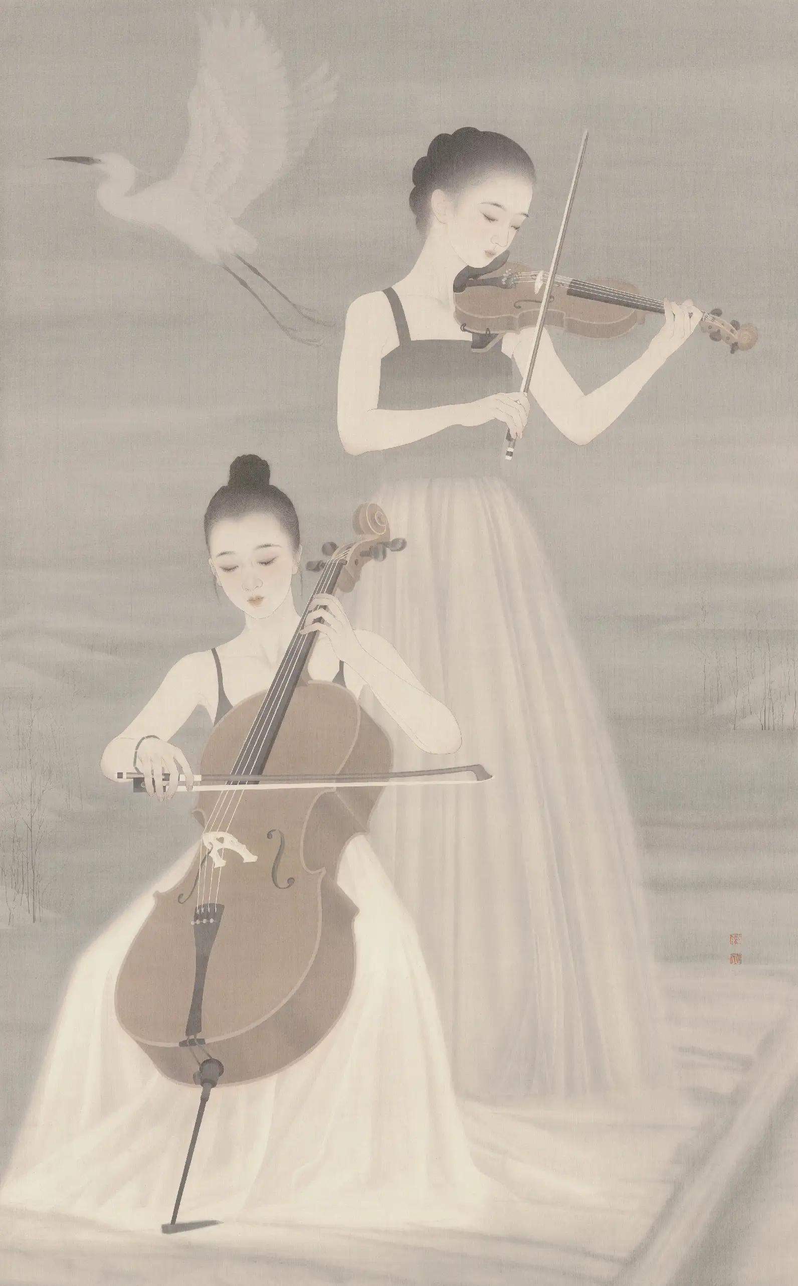 Appreciation of artist Li Jing's paintings! - iNEWS