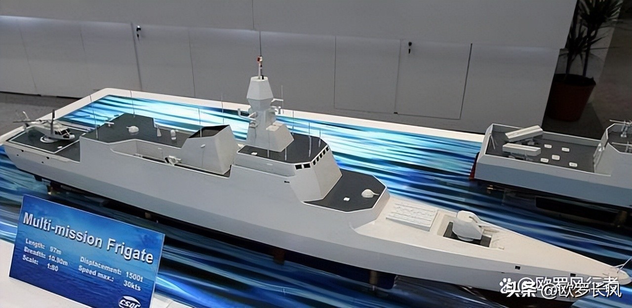 China's Type 057 large stealth destroyer, to dream of appearance - iMedia