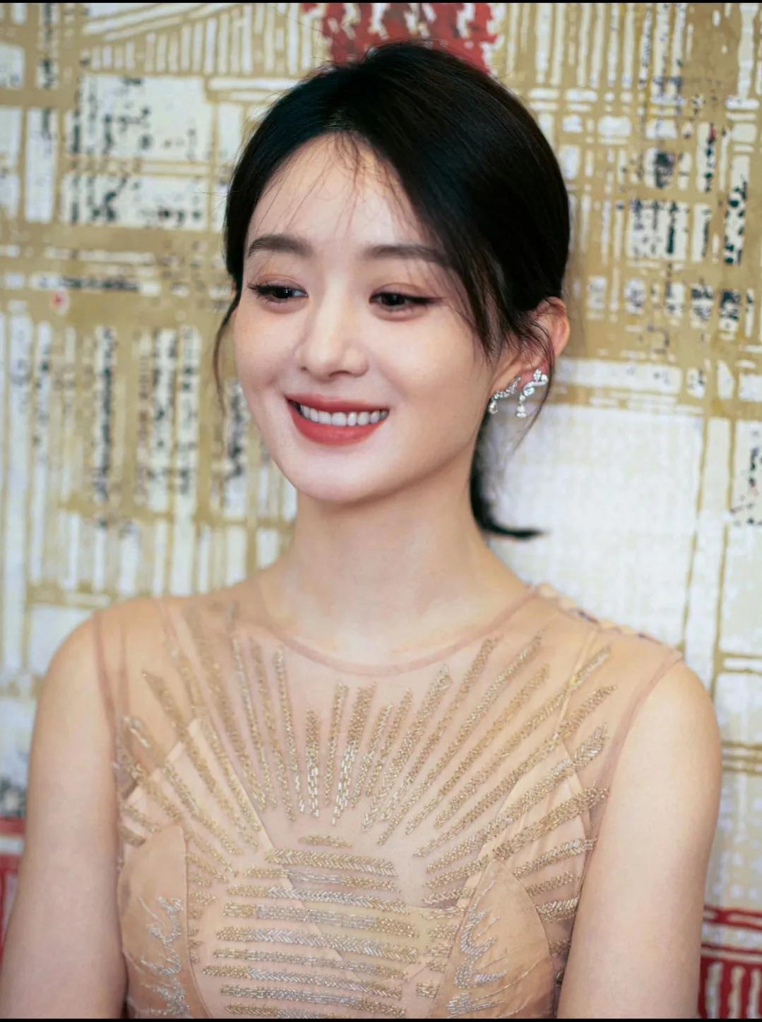 Zhao Liying participated in a variety show and exposed without makeup ...
